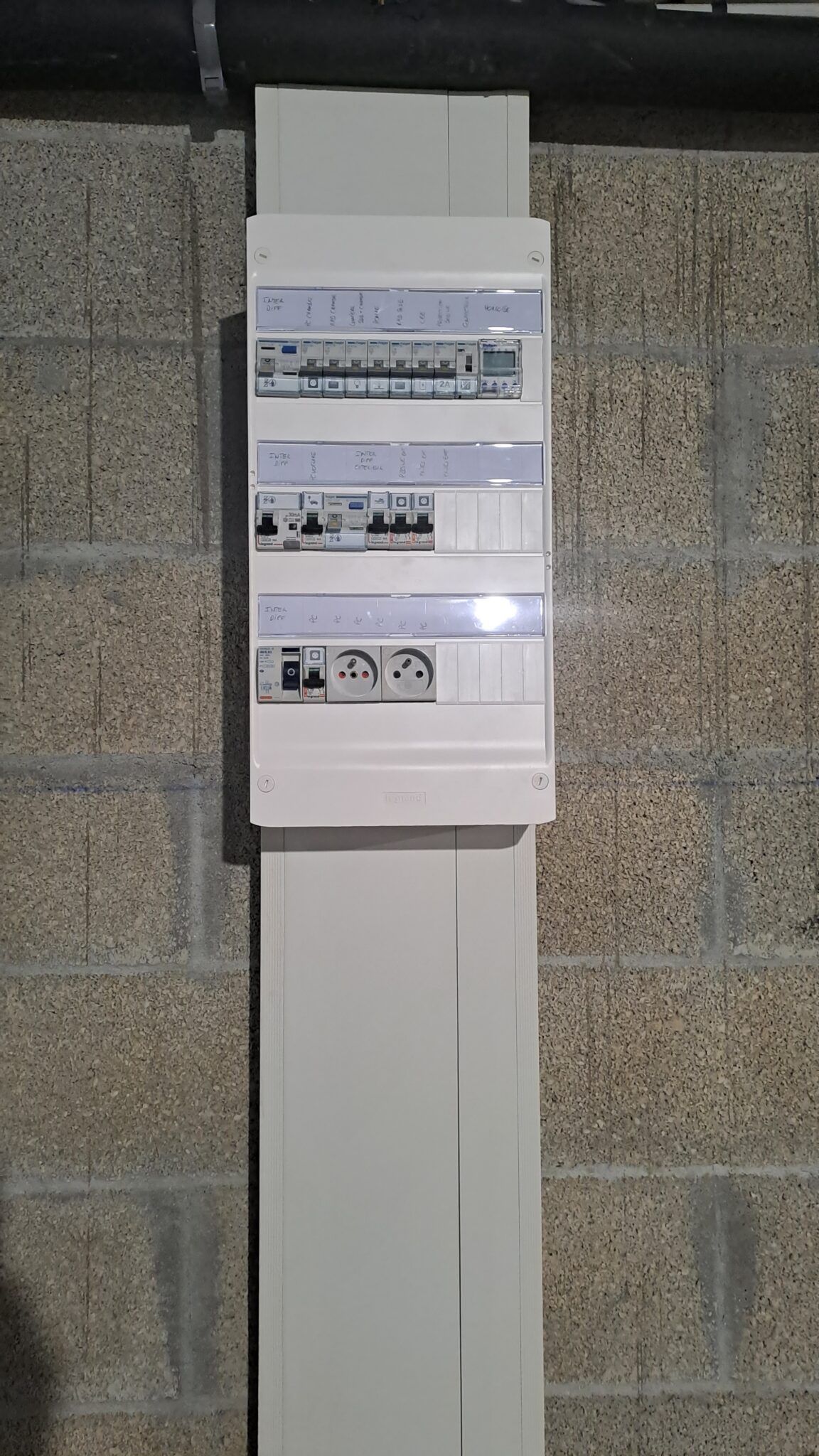 Réfection d'un tableau divisionnaire - Elec'eaux - Votre électricien à ...